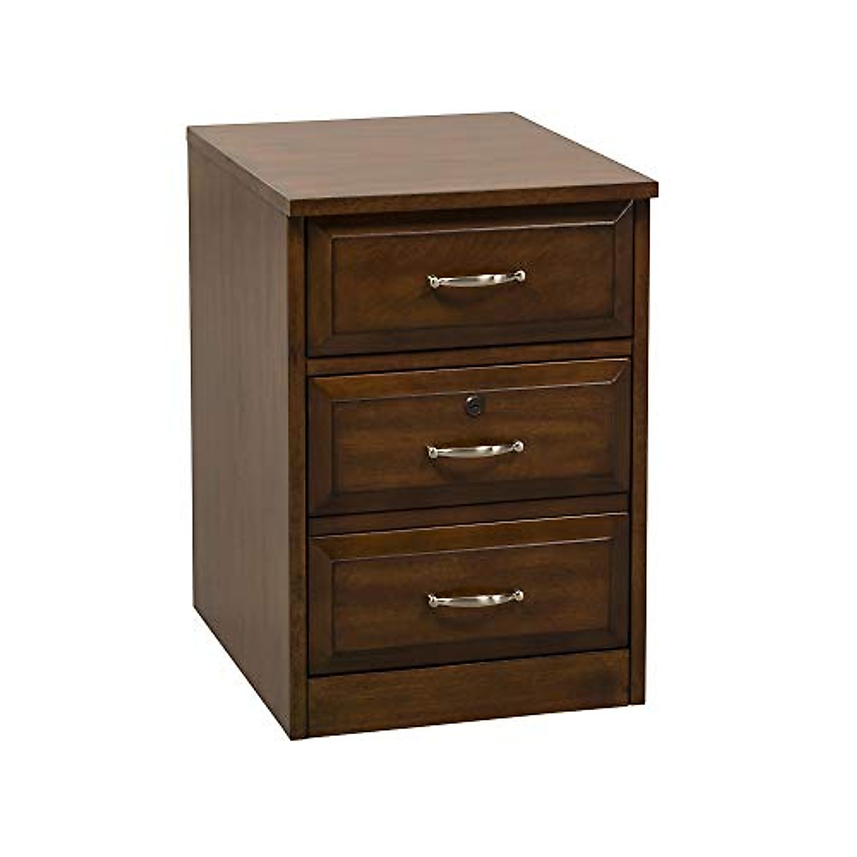 Liberty Furniture Industries Hampton Bay Mobile File Cabinet, W16 x D21 x H23, Cherry
