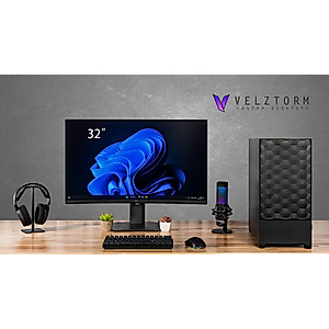 Velztorm Elite Workstation Ace I 24-Core 3D Modeling SolidWorks CAD Desktop PC (Intel i9-13900K 24-Core, Quadro RTX A6000 48GB, 128GB DDR5, 2TB PCIe SSD + 2TB HDD (3.5), WiFi, Win 10 Home)