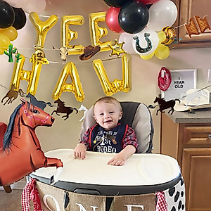 Yee Haw Balloons Yee Haw Western Party Yee Haw Party Sign Decoration Western Cowboy Yee Haw Banner Party Decorations Cowgirl Birthday Decoration Cowboy Bachelorette Decoration