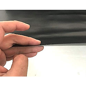 TECHTONGDA HDPE Pond Liner Black 20x20ft Flexible Water Garden Fish Pond Liner Elasticity