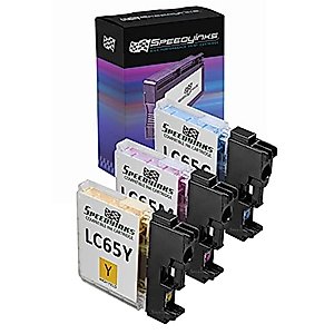 SPEEDYINKS Compatible Ink Cartridge Replacement for Brother LC65 High-Yield (1 Cyan, 1 Magenta, 1 Yellow, 3-Pack)