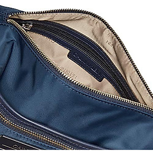 Calvin Klein Sussex Nylon Top Zip Crossbody, Navy