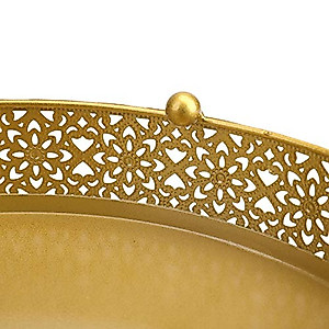 Hedume 3-Piece Cake Stand Set, Round Metal Cake Stands, Dessert Cupcake Pastry Candy Display Plate for Wedding, Event, Birthday Party