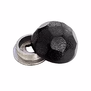 Ozco Building Products 56622 1-1/4-inch Hammered Dome Cap Nut, (10 per Pack)