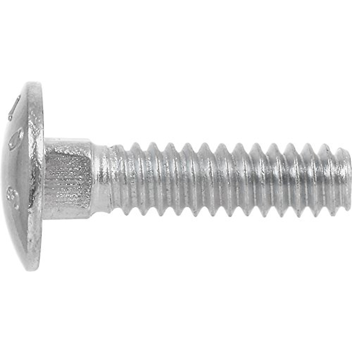 Hillman 240246 Carriage Bolt, 7/16 x 3-1/2-Inch, Steel, Zinc-Plated, Silver, 25-Pack