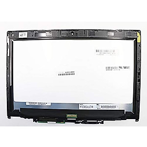 FRU:01HY615 12.5" FHD 1920x1080 LCD Panel LED Touch Screen Display with Bezel Frame Assembly for Lenovo Thinkpad Yoga