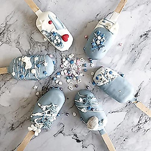 Popsicles Molds, Ozera 2 Pack Homemade Cake Pop Molds, Reusable Silicone Popcical Molds Maker Ice Pop Cream Molds Cakesicle Molds