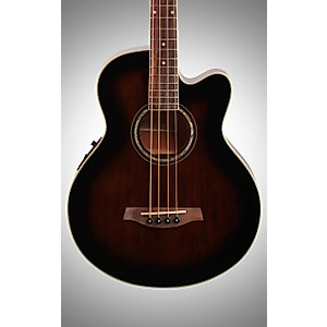 Ibanez Acoustic-Electric Bass Guitar Dark Violin Sunburst