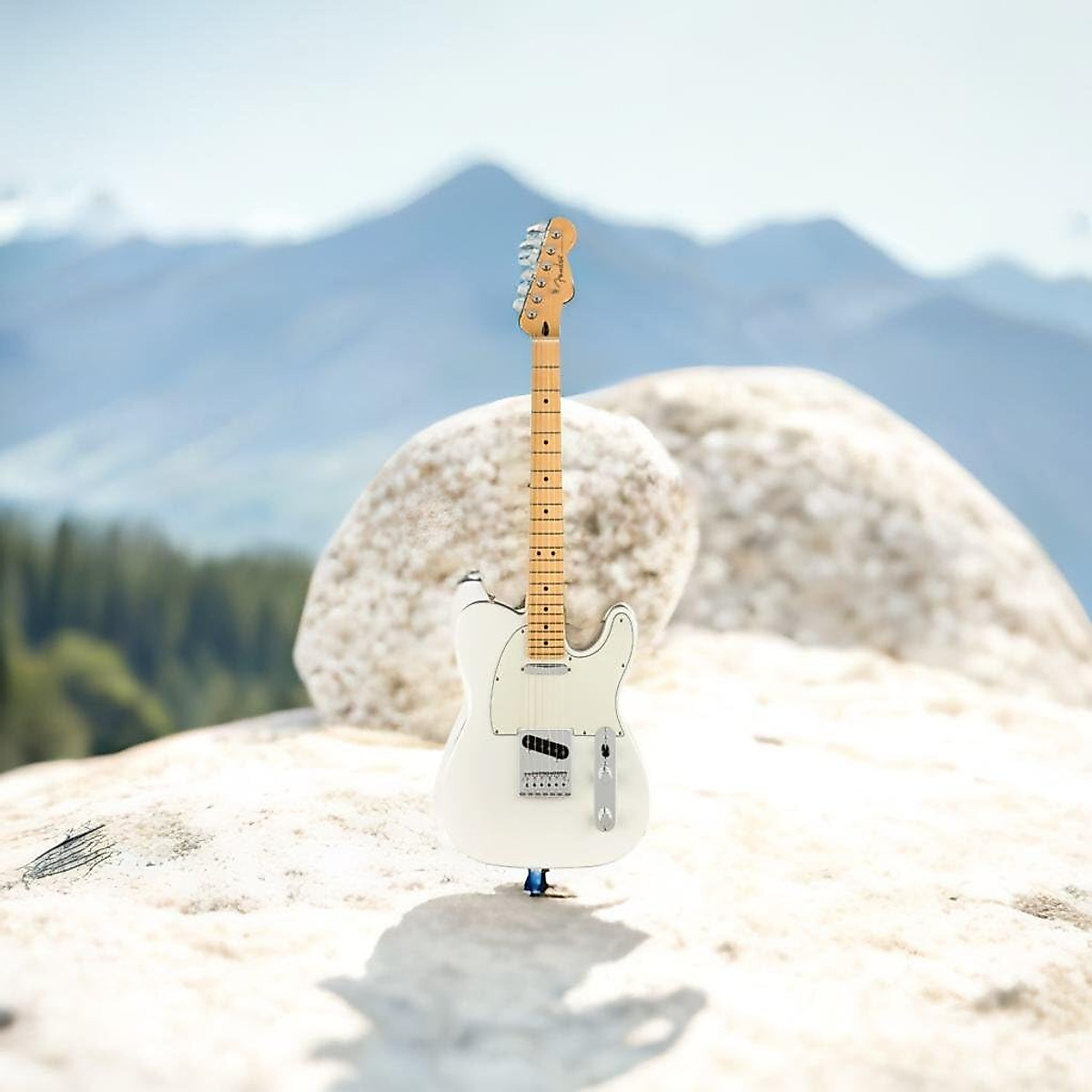 Fender Player Telecaster SS Electric Guitar, with 2-Year Warranty, Polar White, Maple Fingerboard