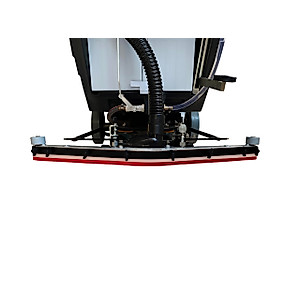 Battery Powered Walk Behind Floor Scrubber Buffer Polisher Machine, 19" Brush, 30" Squeegee Width, 13.5 gal Tank, Brush Speed 220 RPM, Includes a Brush and 3 Scouring pads for Hard Floors