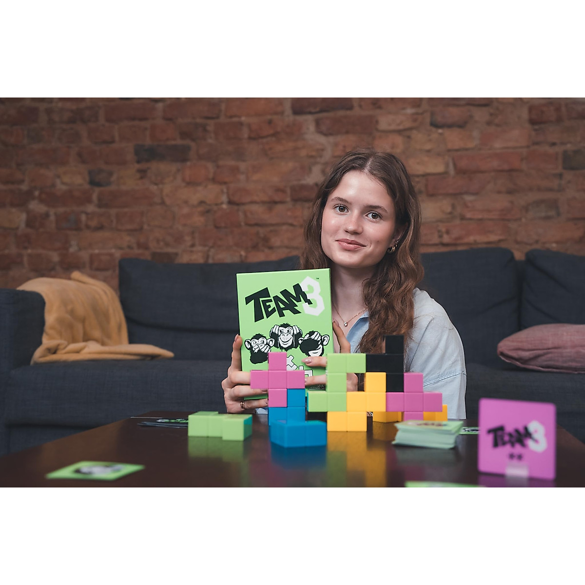 BRAIN GAMES TEAM3 Green Board Game - A Thrilling Party Game