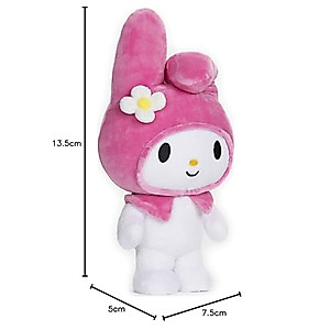 GUND Sanrio Hello Kitty My Melody Plush, Premium Stuffed Animal for Ages 1 and Up, 9.5”, Pink/White