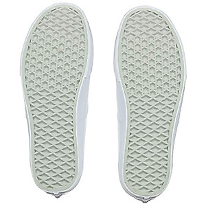 Vans 0EE3WOO: Authentic True White UNISEX Skateboard Sneakers, 10 Women/8.5 Men