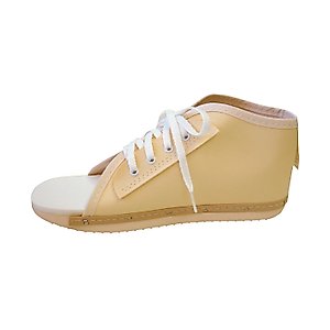 Medline Lace-Up Post-Op Shoes, Women, Medium, Beige