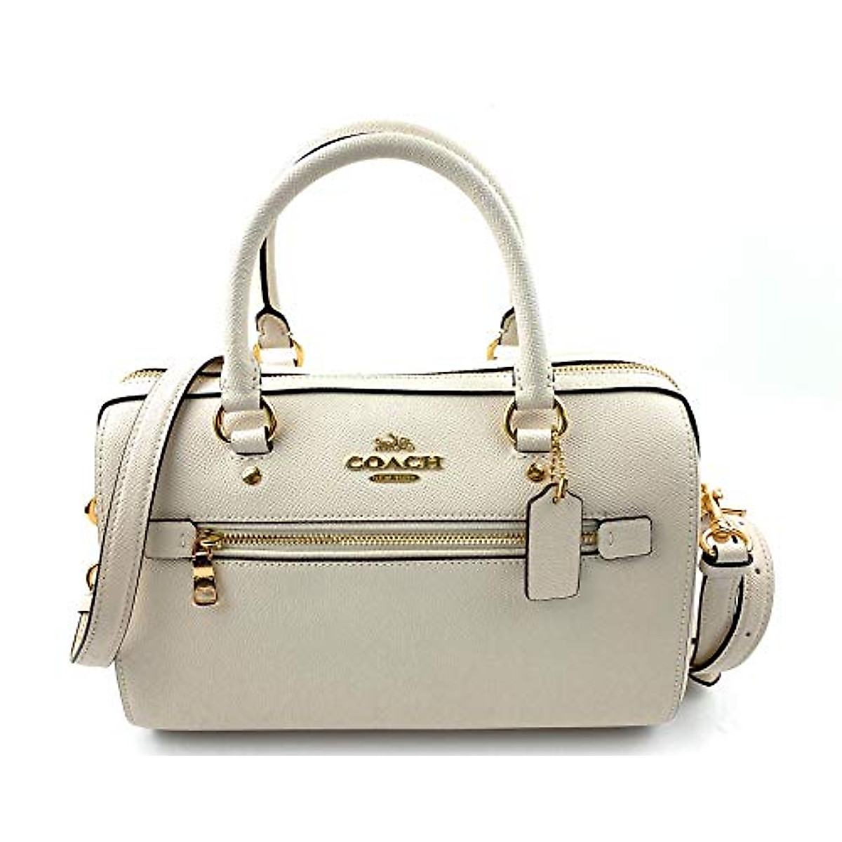 Coach Rowan Satchel In Signature Canvas (IM/Chalk)