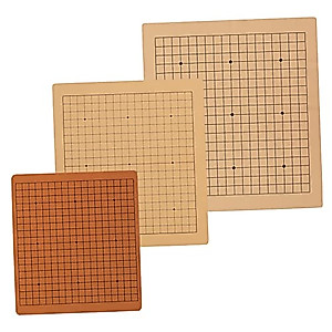 SAFIGLE 9 Pcs Go Board Travel Chess Set Travel Chess Board Portable Chess Board Roll-up Chess Board Folding Chess Chinese Chess Board Chessboard Plaything Go Boards Leather Go Board Mini