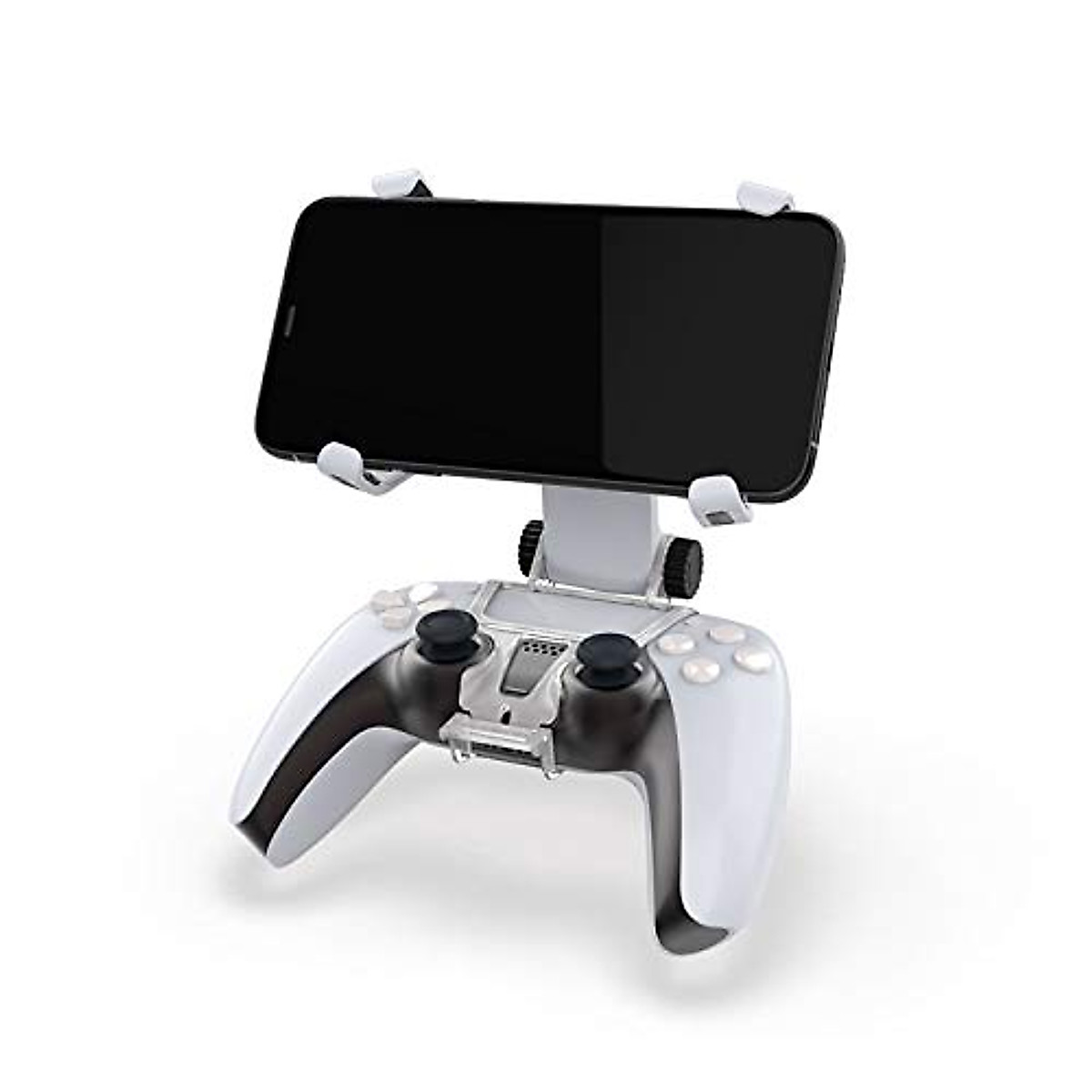 Esenlong Phone Controller Mount Adjustable Cellphone Clip Holder Compatible for PS5 Controller