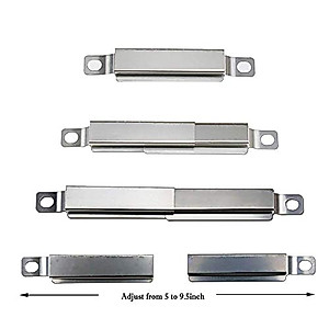 Votenli S9214A(4-Pack) 15 1/8" Heat Plates and Burners for Charbroil 463240015, 463240115, 463343015, 463344015, 463370015, 463433016 463642116, 466343015, 466433016, 469432215, 463432215, 463235815