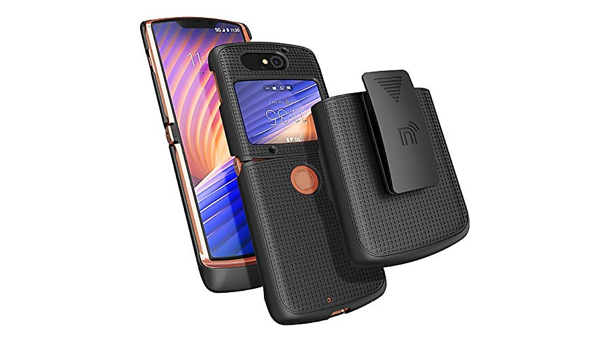 Motorola RAZR 5G Case with Clip | Slim Protective Holster Combo