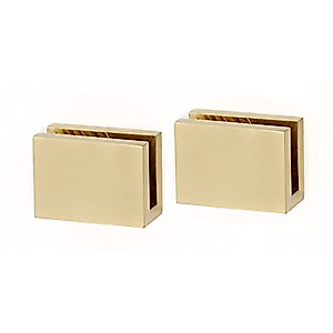 Alno A8455-PC Contemporary II Modern Shelf Brackets Only, 1-3/4", Polished Chrome