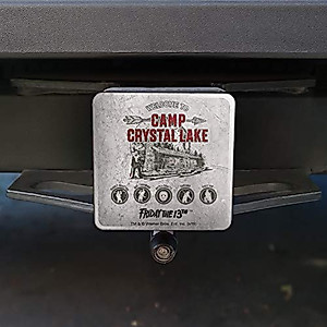 Friday The 13th Camp Crysal Lake Tow Trailer Hitch Cover Plug Insert