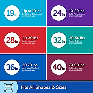 Petmate Vari Dog Kennel 36", Taupe & Black, Portable Dog Crate for Pets 50-70lbs