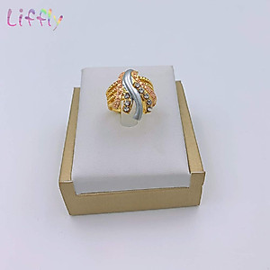 LIFFLY Ethiopian Jewelry for Women Golden African Necklace for Mom ladies, Costume Jewelry for Women Necklaces Gifts