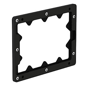 VidaMount Black On-Wall Tablet Mount Compatible with iPad 10.2" (7th, 8th & 9th Gen)