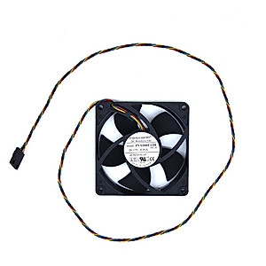 BAY Direct 12V 0.36A 4WIRE 4.32W 80 * 80 * 20mm Replacement Rear Case Fan for Dell OptiPlex 790 990 SFF Compatible Part Number PVA080F12H 725Y7