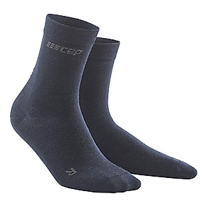 CEP Allday Merino Mid Cut Socks, Dark Blue, Men, V