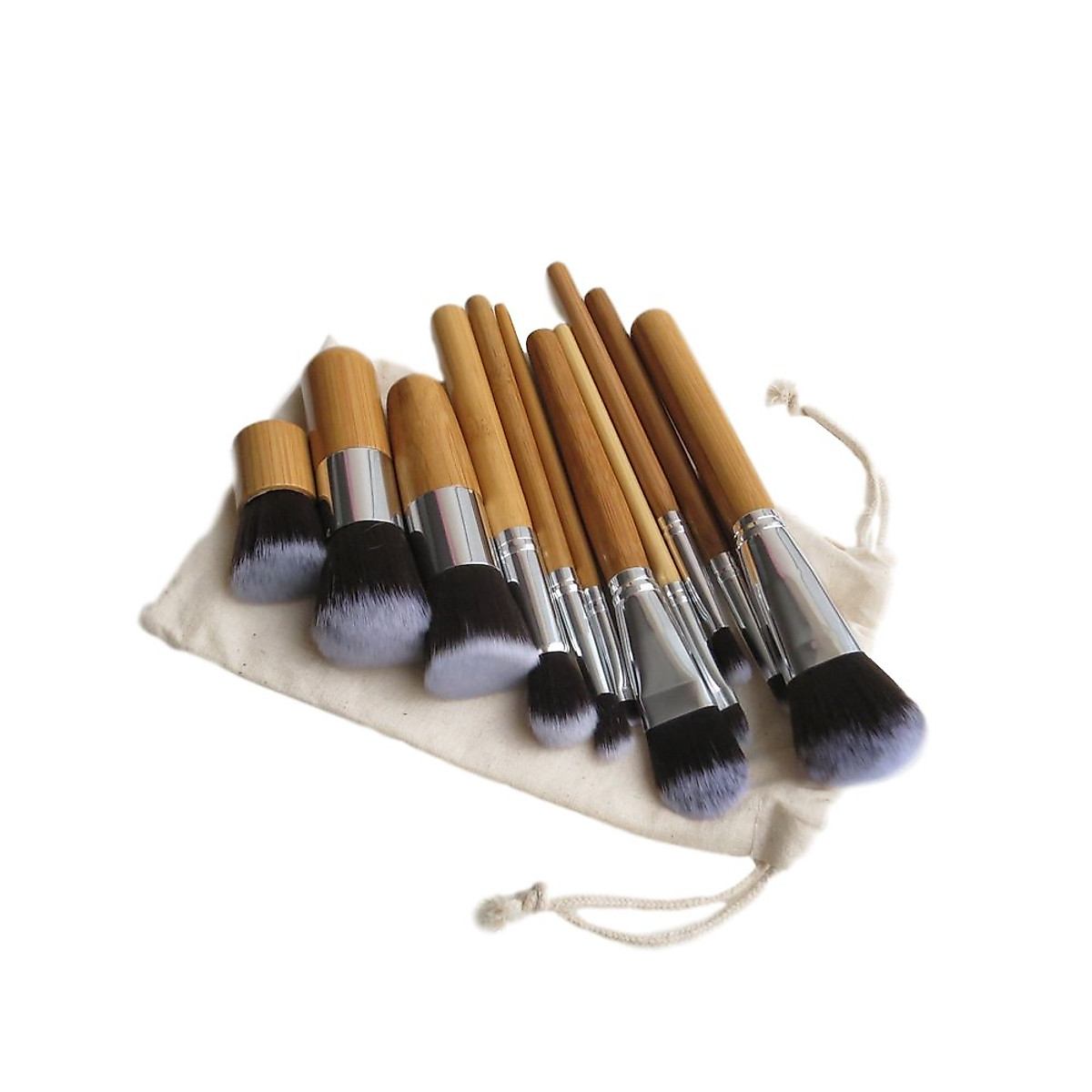 15 Colors Cosmetics Cream Contour Foundation Concealer Palette Kit with 11pcs Bamboo Brush