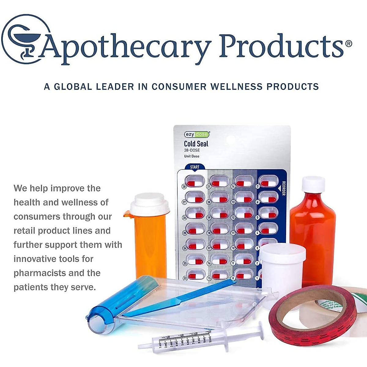 Apothecary Products Mortar and Pestle Bowl, Mixer and Grinder for Medicine, Glass (2 oz)