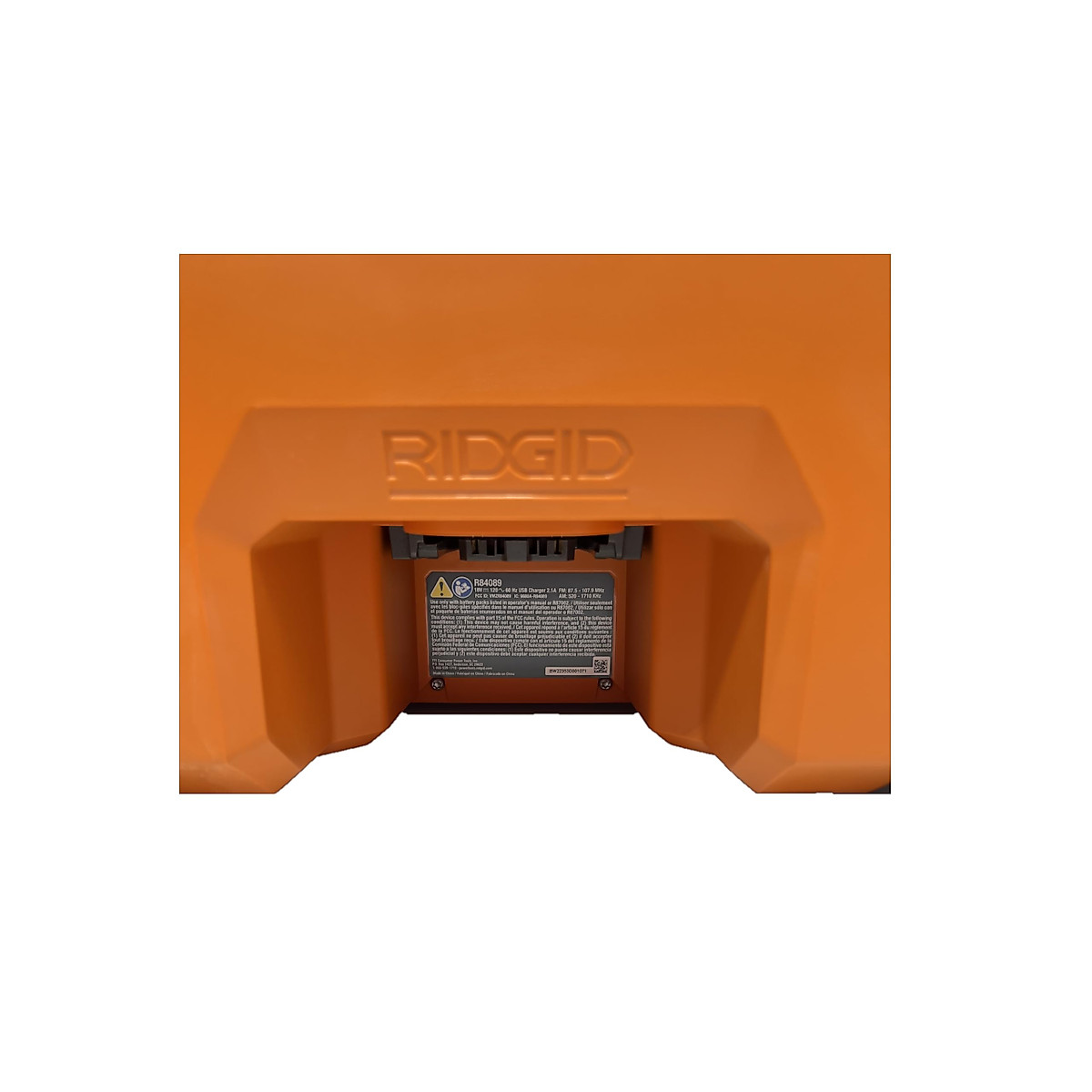 RIDGID 18V Hybrid Jobsite Radio with Bluetooth Technology (Tool Only) R84089B