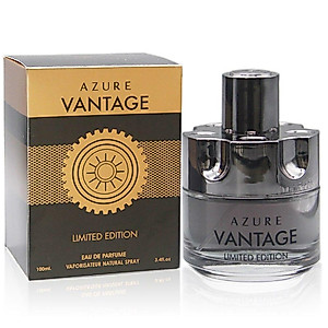 Azure Vantage Limited Edition Cologne Eau de Parfum for Men 3.4oz