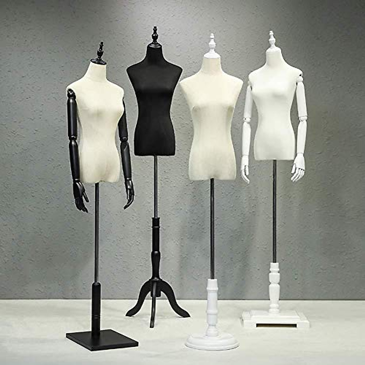 Mannequin Display Stand Female Mannequin Full Body Mannequin Torso Clothing Shop Window Display Dressmakers Fashion ( Size : Small ) ( )