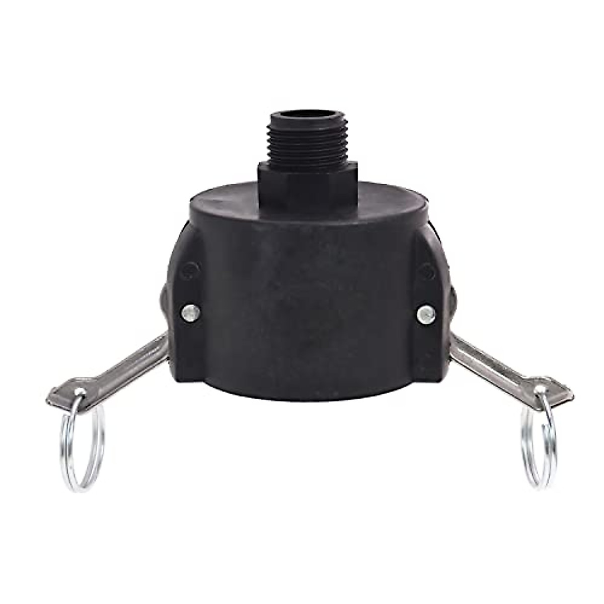 EDOBLUE 275 330 Gallon IBC Tote Tank Drain Adapter Fittings 2" Cam Lock x Garden Hose Food Grade