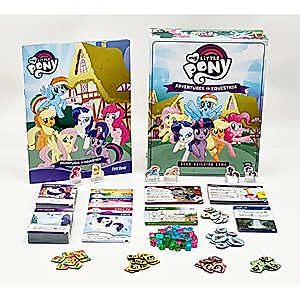 Renegade Game Studios My Little Pony: Adventures in Equestria Deck-Building Game - Cooperative Deck-Building, 1-4 Players, 45-90 Min