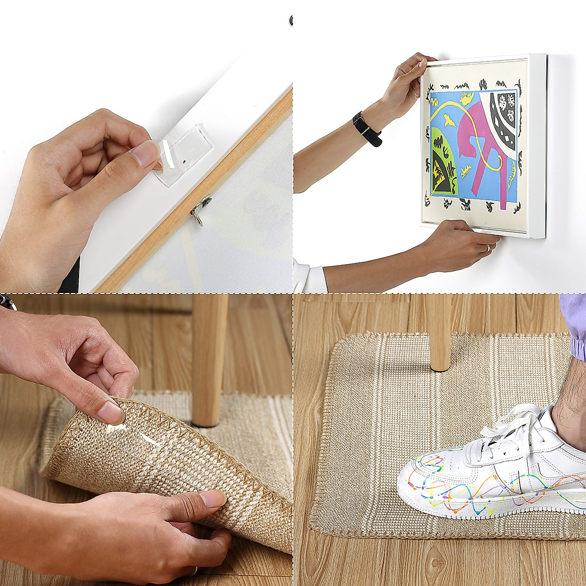 Mr. Pen- Double Sided Tape, 0.7 Inch, Transparent, Double Sided Tape for Walls, Double Sided Adhesive Tape, Mounting Tape, Adhesive Tape, Two Sided Tape, Double Stick Tape, Double Face Tape