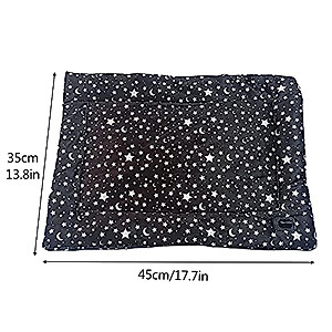 Lazyspace Electric Cloth Heater Pad Pet Mat with Automatic Shutdown Protection Plush Fabric Convenient Three-Speed Thermostat Heating Element