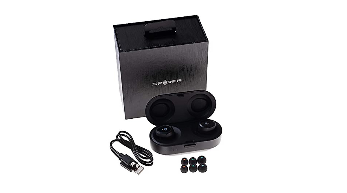 Spider BT200 Wireless Earphones – High-Fidelity Sound & Long Battery