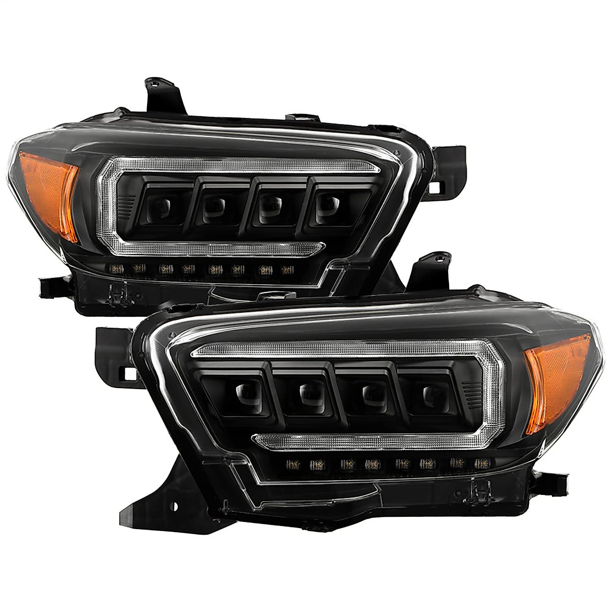 Spyder Apex - Projector Headlight (PRO-YD-TT16HALAP-BK)
