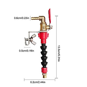 2023 New Cutting Machine Misting System Water Sprayer - Marble Brick Tile Cutting Machine Grinder, Dust Remover Water Sprayer for Cutting Machine (Sprayer Only)