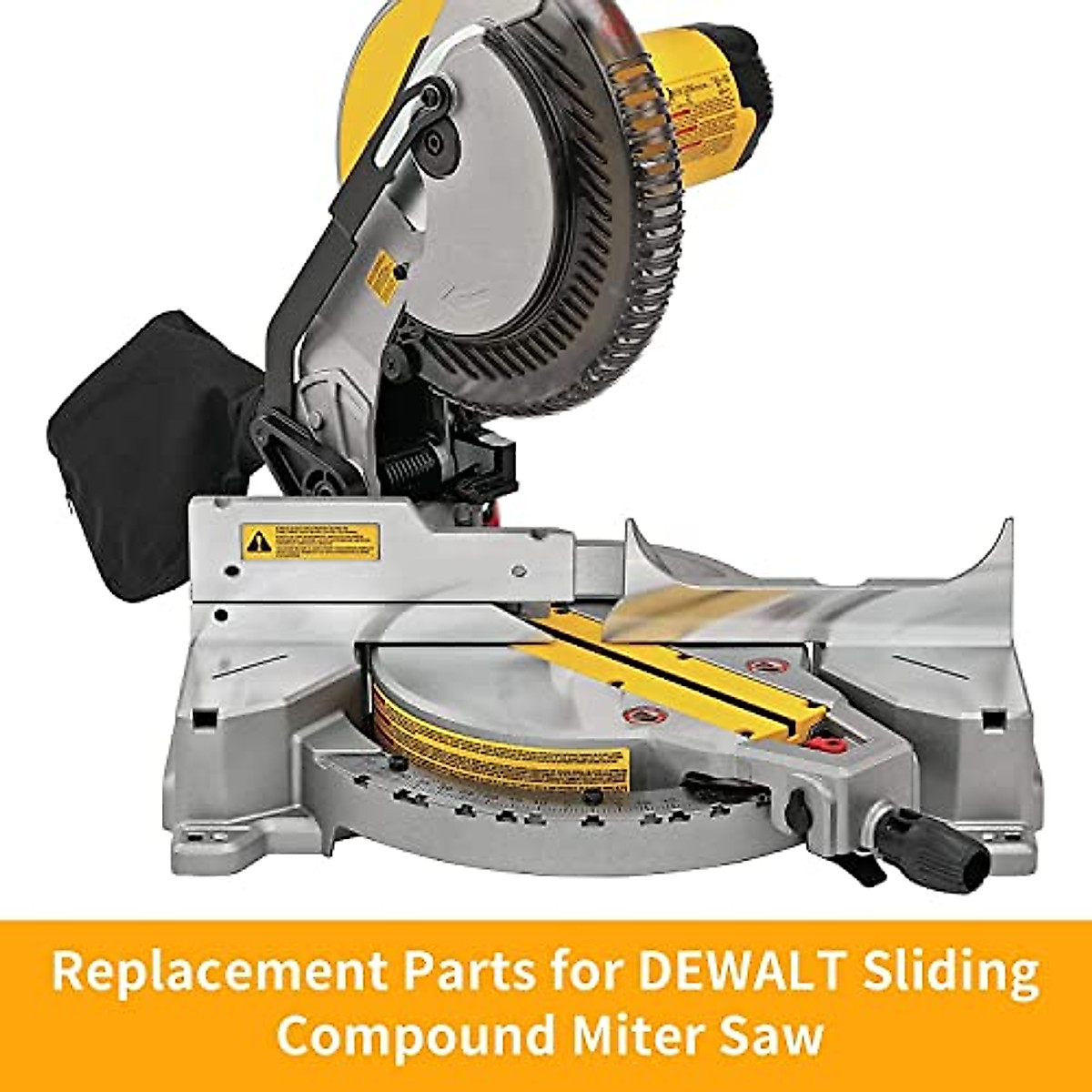 N126162 Miter Saw Dust Bag | table saw dust Collect Bag Fits Dewalt DW715 DW713 DW716 DW716XPS DWS782 DWS780 Miter Saw