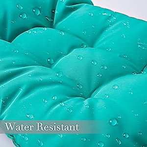 Enipate Adirondack Chair Cushions Set of 4, Weather Resistant Patio Chair Cushion for Adirondack, Thicken Outdoor Seat Pads High Back Rocking Chair Cushion