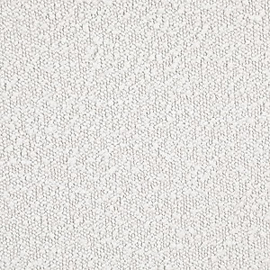 Coaster Home Furnishings Nala Contemporary Boucle Upholstered Eastern King Size Sleigh Bed Frame Platform Bed 57-inch Headboard Cream 302046KE