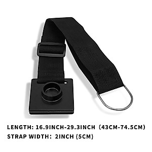 Cheerock Non-slip Cello Endpin Anchor Stopper Rest Holder Stand Anti-slip Device for Cello Adjustable Cello Endpin Strap with Thickened Foam Pad, Great for Cellist Practice Performance