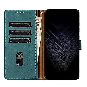 Phone Case Cover Compatible with Oppo Reno 6Pro 5G Case, Reno 6Pro 5G Wallet Case Slim PU Leather Phone Case Flip Folio Leather Case Card Holders Shockproof Protective Case with Wrist Strap Bags Sleev