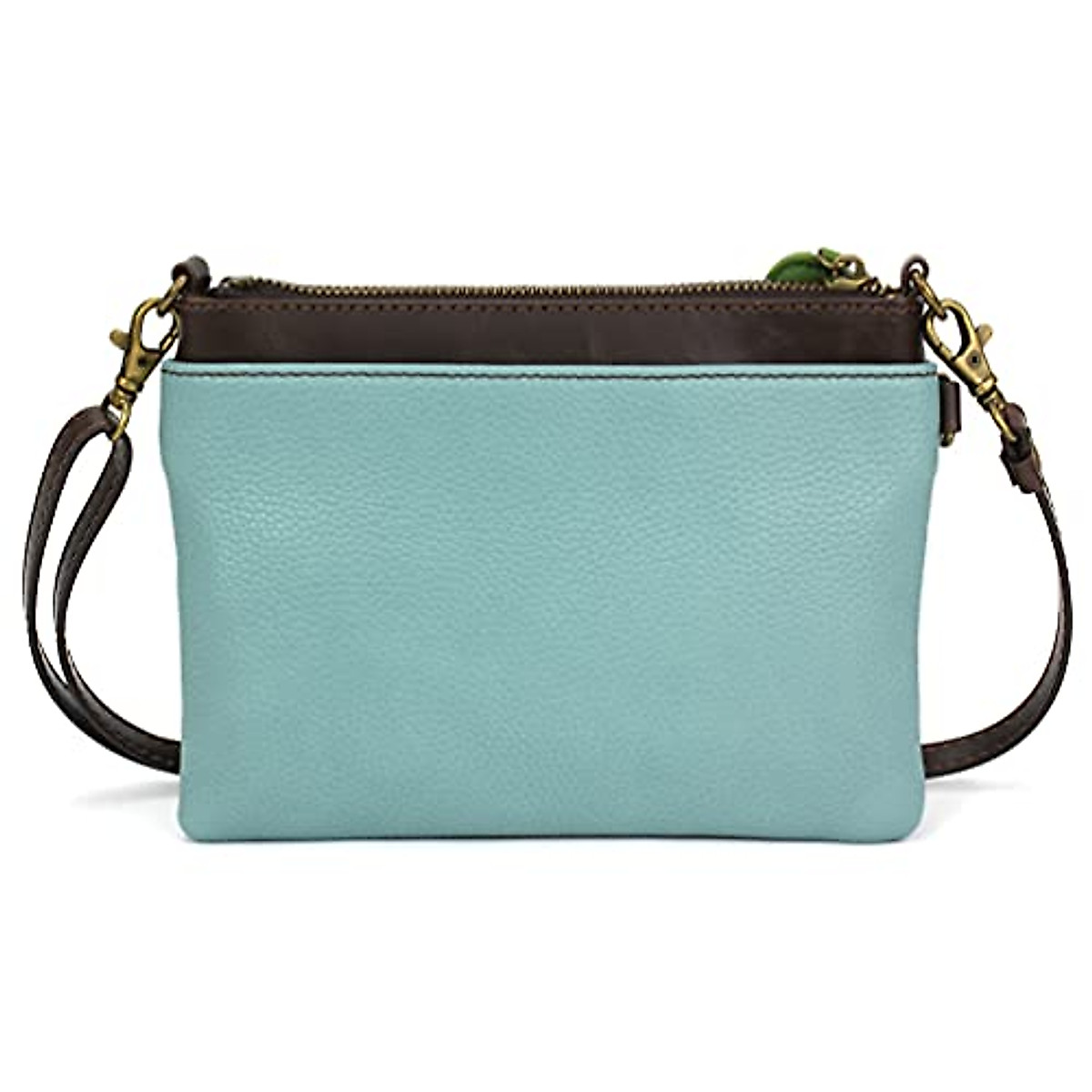 CHALA Mini Crossbody/Purse with Convertible Strap Stylish, Compact, Versatile - Hippo - blue