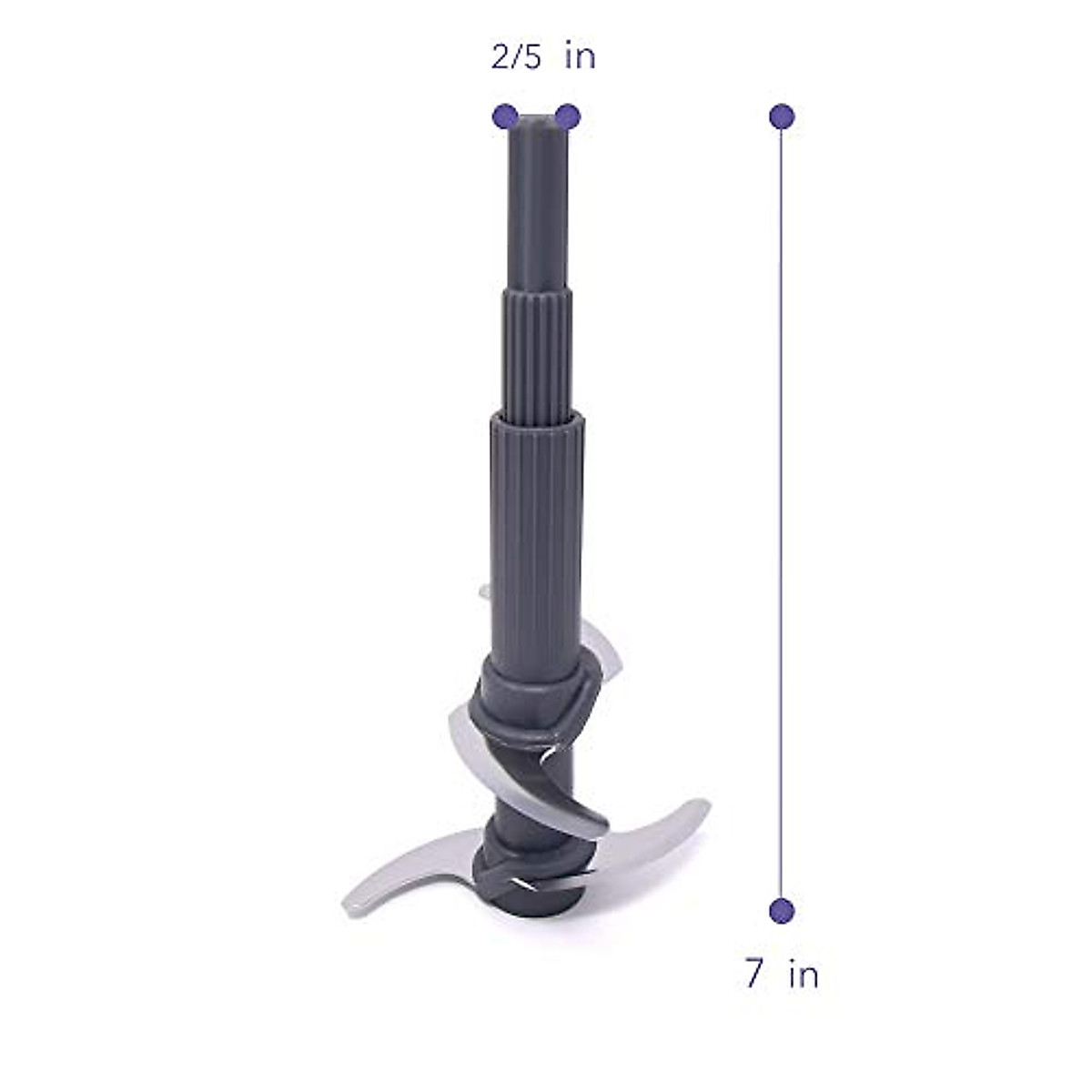 Enbizio Blender Replacement Parts for Ninja Master Prep Qb900B - 48 oz Pitcher 4 Blade