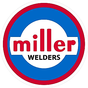 2 Pack Vinyl Sticker Decal Miller Welder 1960 Vinyl Decal, 5 in. x 5 in.